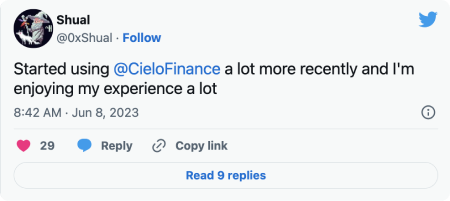 Cielo Finance: Onchain Activity Feed + Wallet Tracker